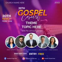 gospel concert Template | PosterMyWall