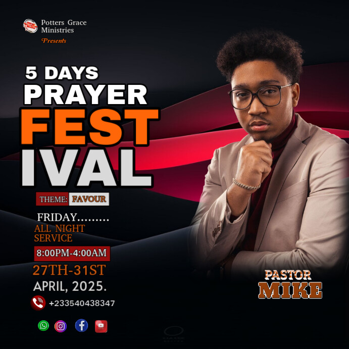 Plantilla de GOSPEL | PosterMyWall