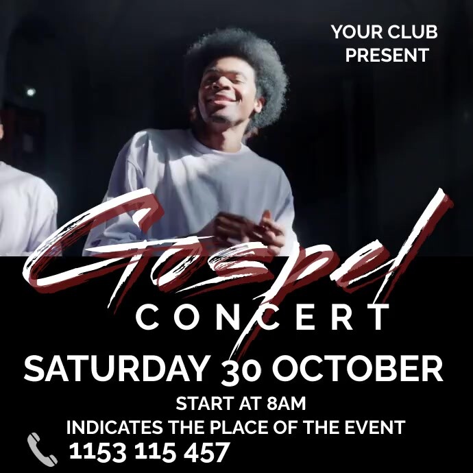 GOSPEL Template | PosterMyWall