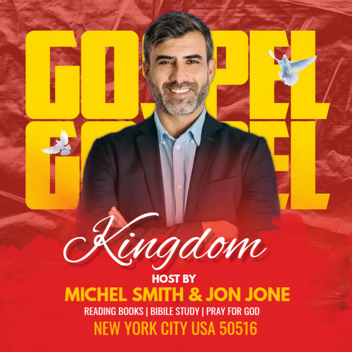 Gospel Night Template | PosterMyWall