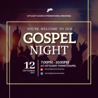 worship night flyer template | PosterMyWall
