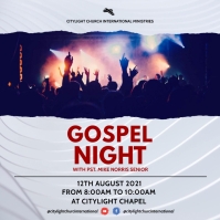 worship night flyer template | PosterMyWall