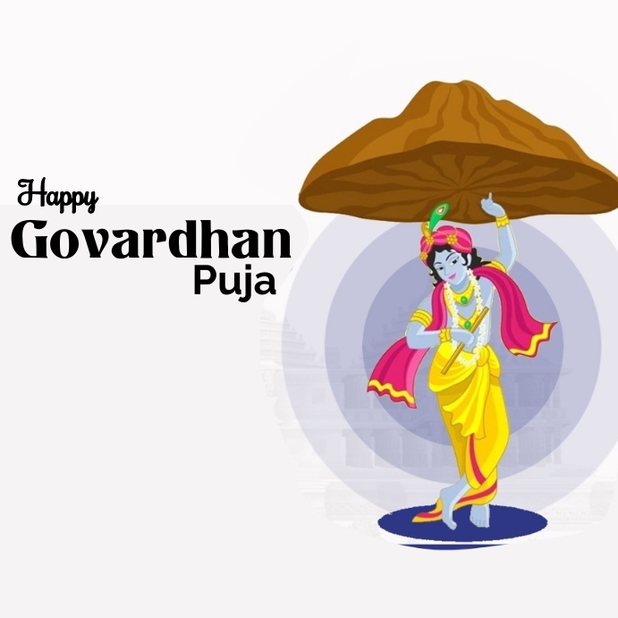 govardhan puja Template | PosterMyWall