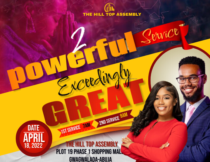 Grace Template | PosterMyWall