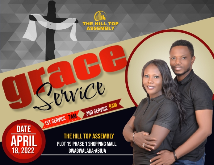 Modèle Grace | PosterMyWall