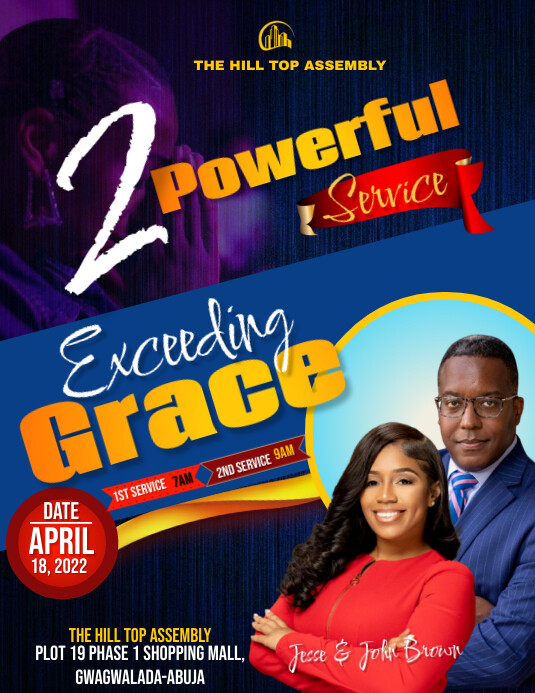 Copy of grace | PosterMyWall