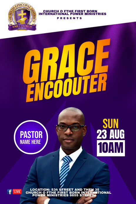Copy of Grace encounter | PosterMyWall