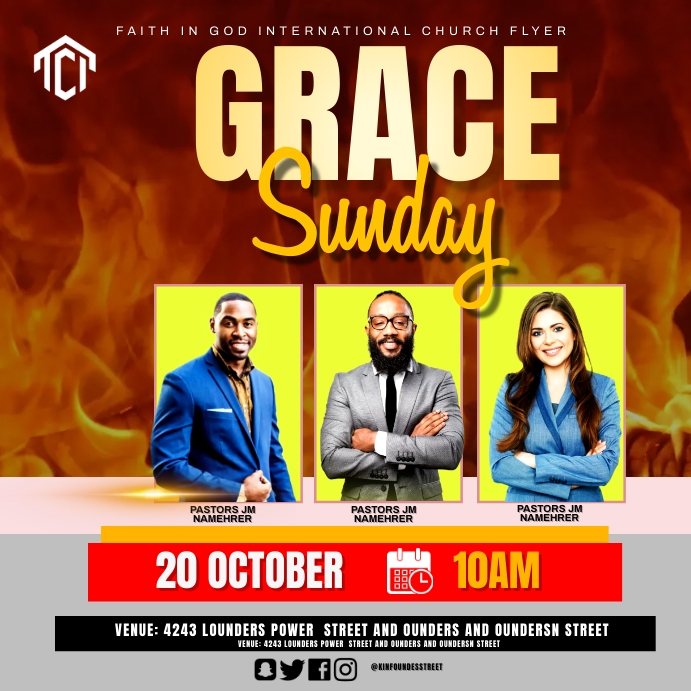 grace sunday Template | PosterMyWall