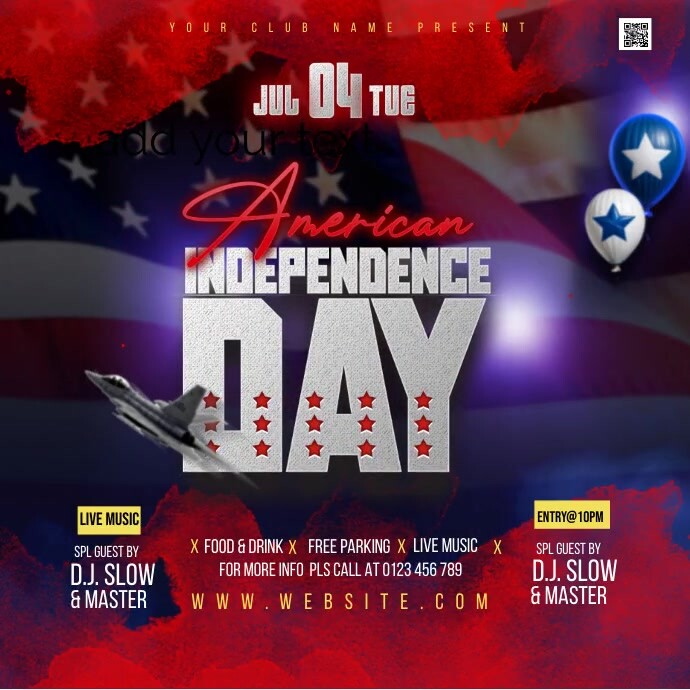 Gradient American Independence Day Concert I | PosterMyWall