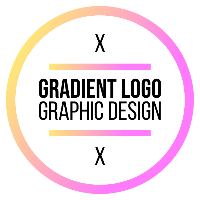 Copy of Gradient Badge Instagram Transparent Logo | PosterMyWall