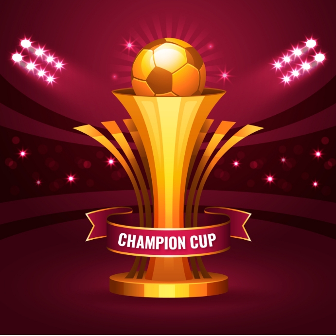 Copy of Gradient football championship cup | PosterMyWall