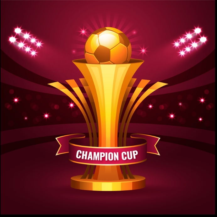 Gradient football championship cup Template | PosterMyWall