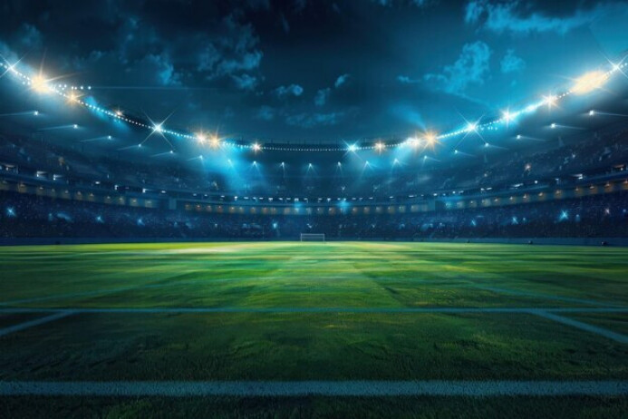 Copy of Gradient football Field background | PosterMyWall