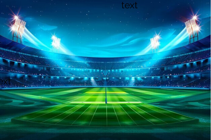 Gradient Football stadium Template | PosterMyWall