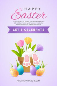 Easter celebration poster Template | PosterMyWall