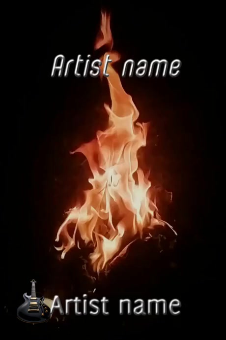 Gradient Music Video Poster Templat | PosterMyWall