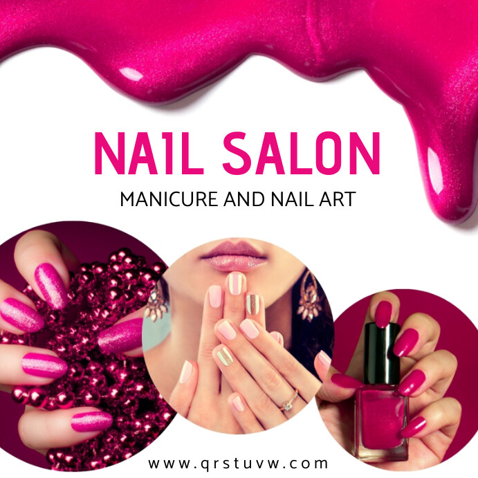 Gradient Professional/nail Salon Poster/glamo Templat | PosterMyWall