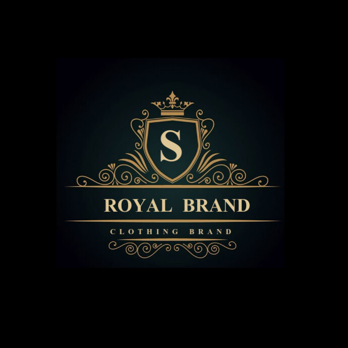 Gradient S Letter King Royal Crown Logo Template | PosterMyWall