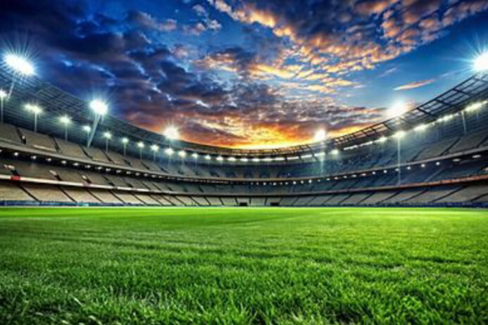 Copy of Gradient Soccer Stadium Template | PosterMyWall