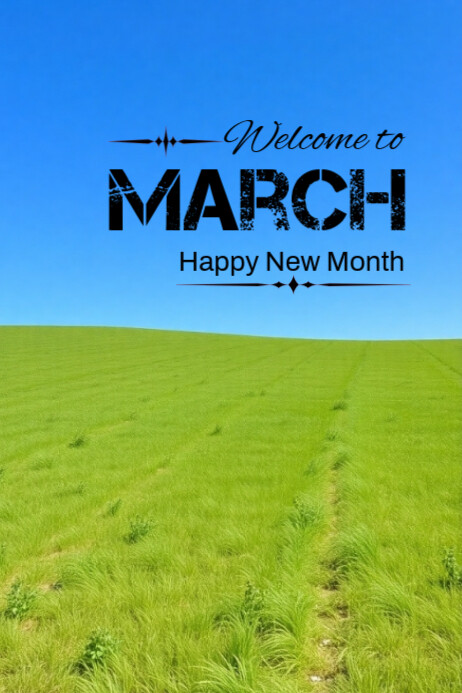 Copy of Gradient Welcome To March Poster | PosterMyWall