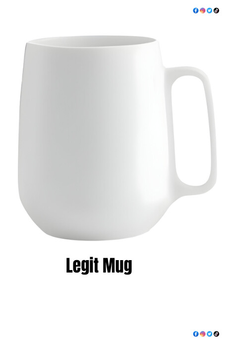 Gradient White Background Illustrative Legit Templat | PosterMyWall