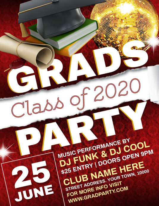 Copy of Grads Party | PosterMyWall
