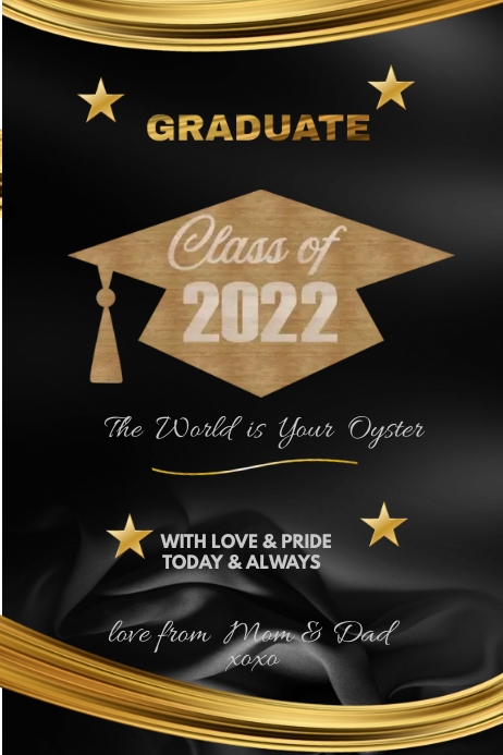 Copy of Graduate Class of 2022 | PosterMyWall