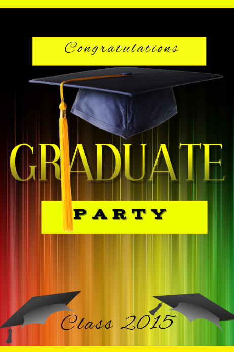 graduate Template | PosterMyWall