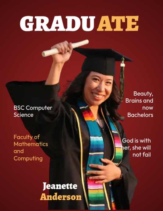 Graduate newspaper cover Template | PosterMyWall