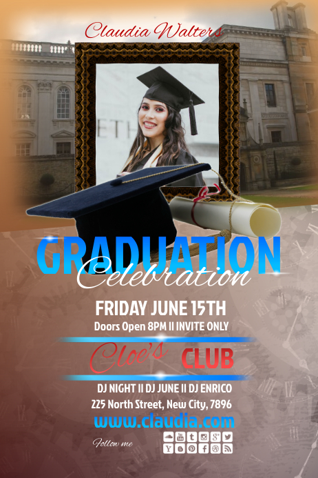 graduate3 Template | PosterMyWall