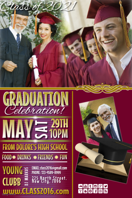 graduate6 Template | PosterMyWall