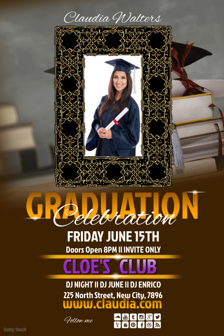 graduate7 Template | PosterMyWall