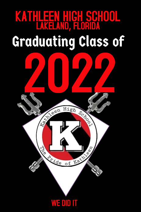 GRADUATING CLASS 2022 Template | PosterMyWall