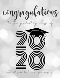 Graduating Class of 2020 Template | PosterMyWall