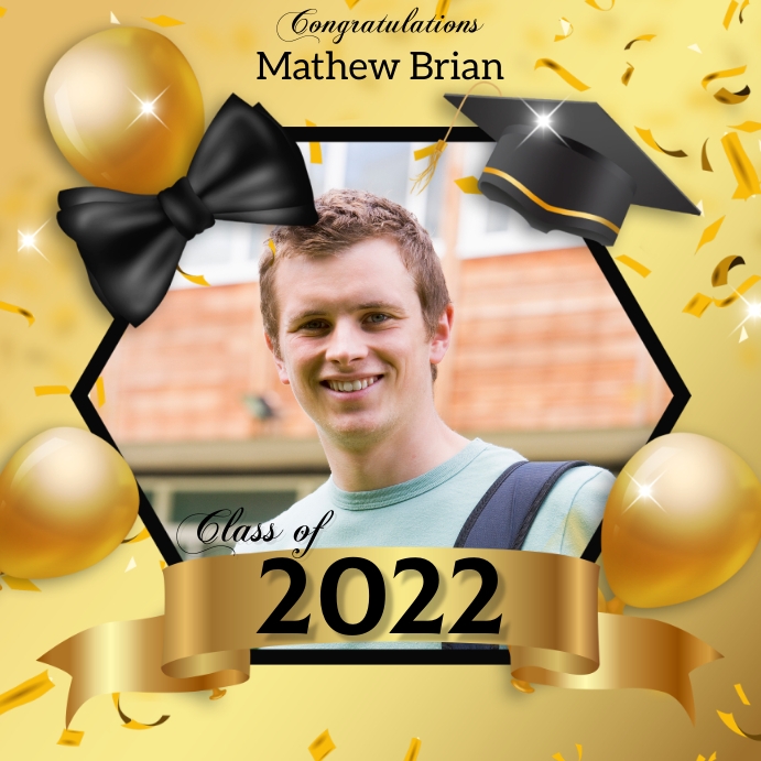 Graduation, Congratulations Template | PosterMyWall