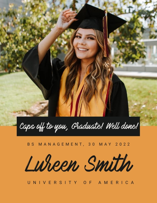 Copy of Graduation,important announcement | PosterMyWall