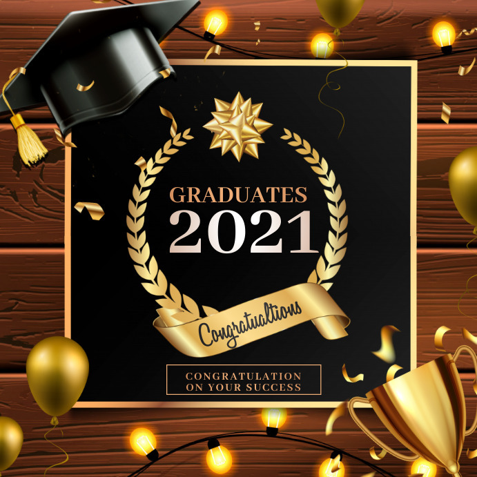 graduation,virtual graduation Template | PosterMyWall