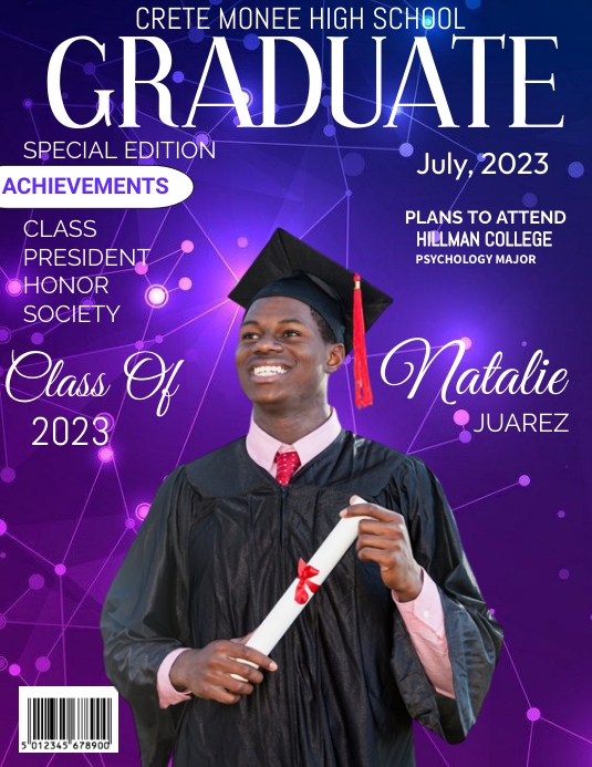 Copy of Graduation Announcement Flyer ,Graduation Ann | PosterMyWall