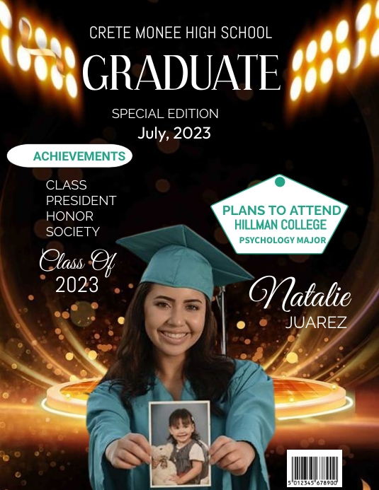 Copy of Graduation Announcement Flyer ,Graduation Ann | PosterMyWall