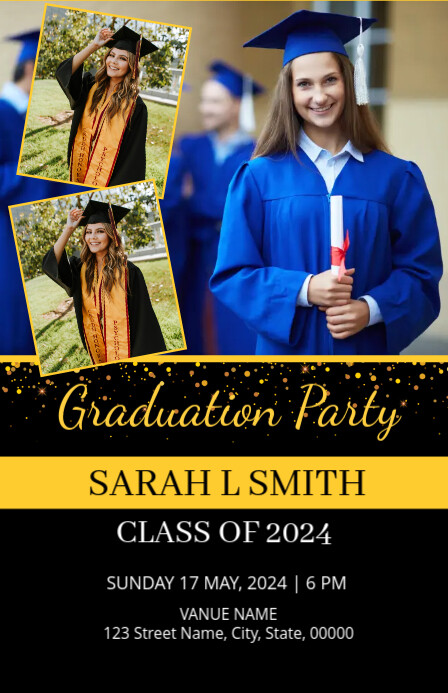 Graduation Announcement Template | PosterMyWall