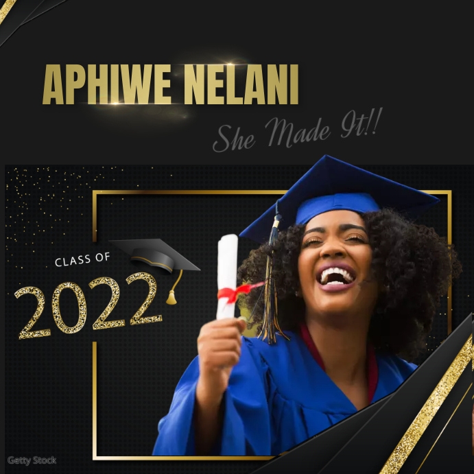 Copy of GRADUATION CELEBRATION | PosterMyWall