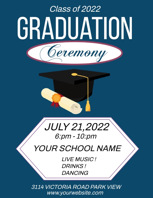 Graduation ceremony | PosterMyWall