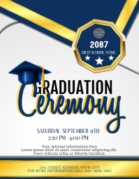 Modern Graduation Template | PosterMyWall