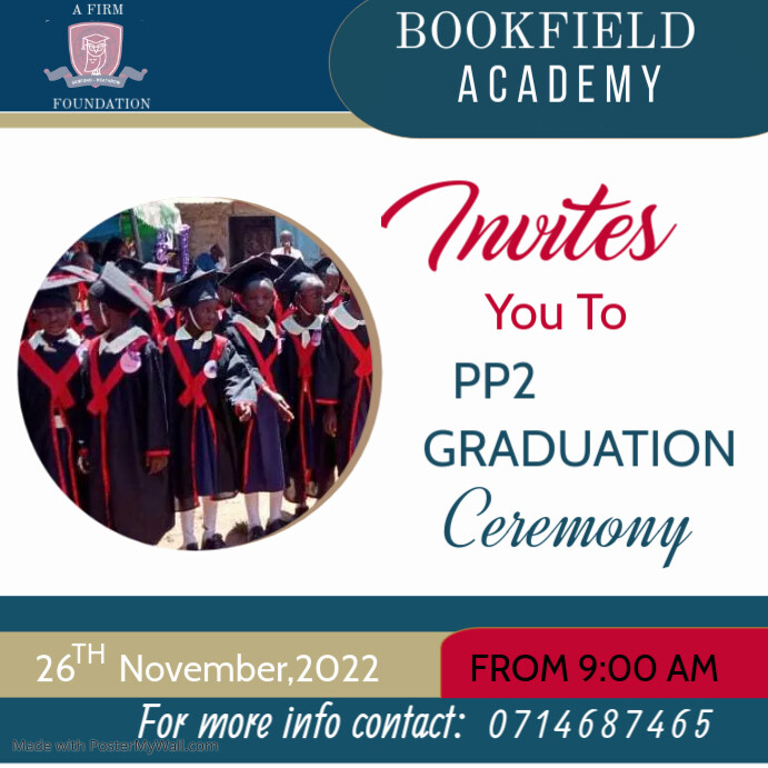 Copy of Graduation ceremony | PosterMyWall