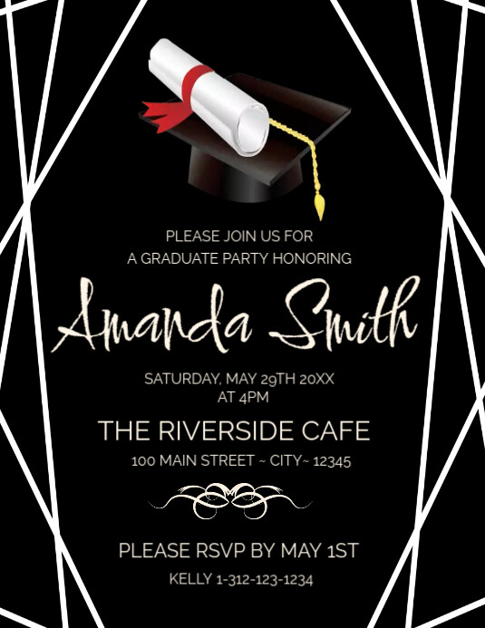 Graduation ceremony Template | PosterMyWall