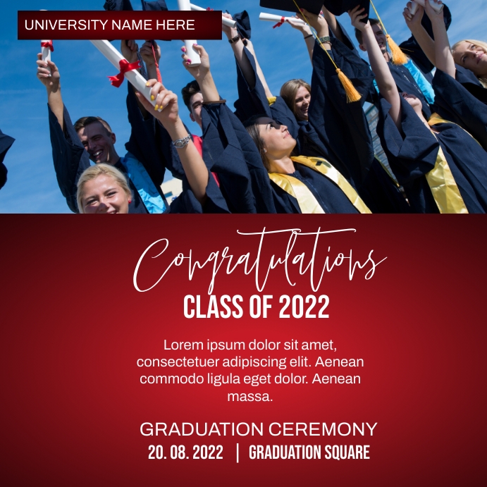 graduation ceremony Template | PosterMyWall