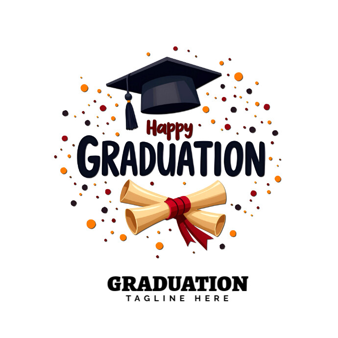 Graduation ceremony logo Template | PosterMyWall