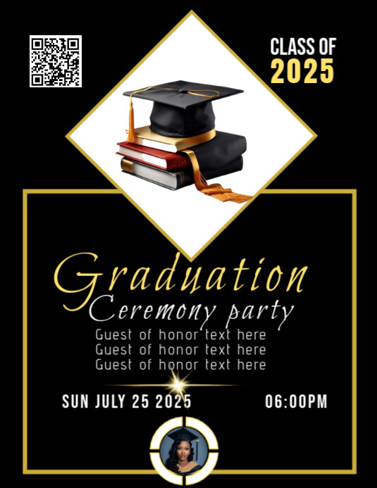 Graduation ceremony party Template | PosterMyWall