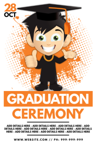Graduation ceremony Template | PosterMyWall