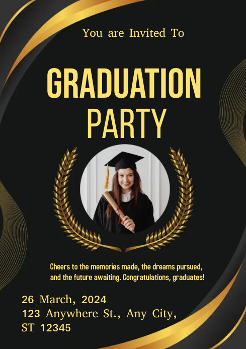 Plantilla de Graduation ceremony templates | PosterMyWall